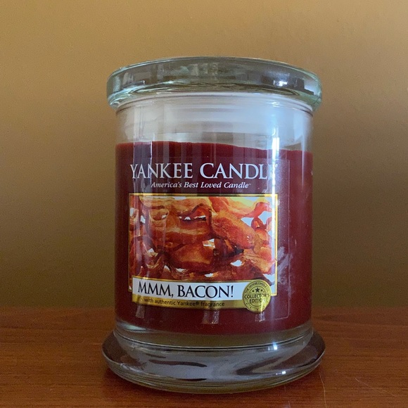 Yankee Candle | Accents | Rare And Retired Mmm Bacon Yankee Candle | Poshmark
